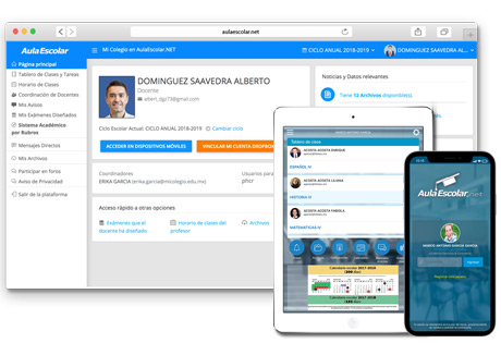 Plataforma de Administración Escolar